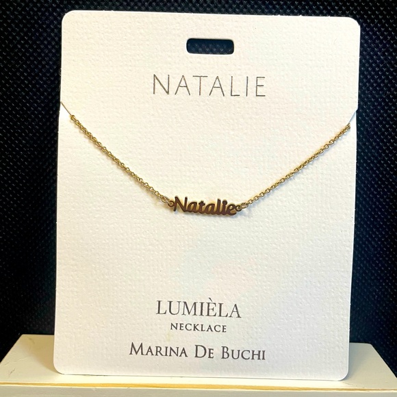 Jewelry | Natalie Personalized Lumiela Name Necklace | Poshmark